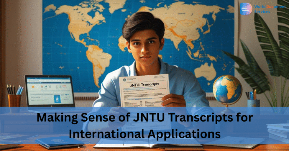 Making Sense of JNTU Transcripts for International Applications - World Document Services
