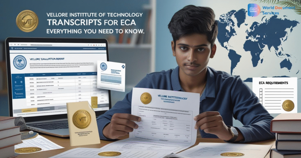 Vellore University Transcript Guide for ECA Applications